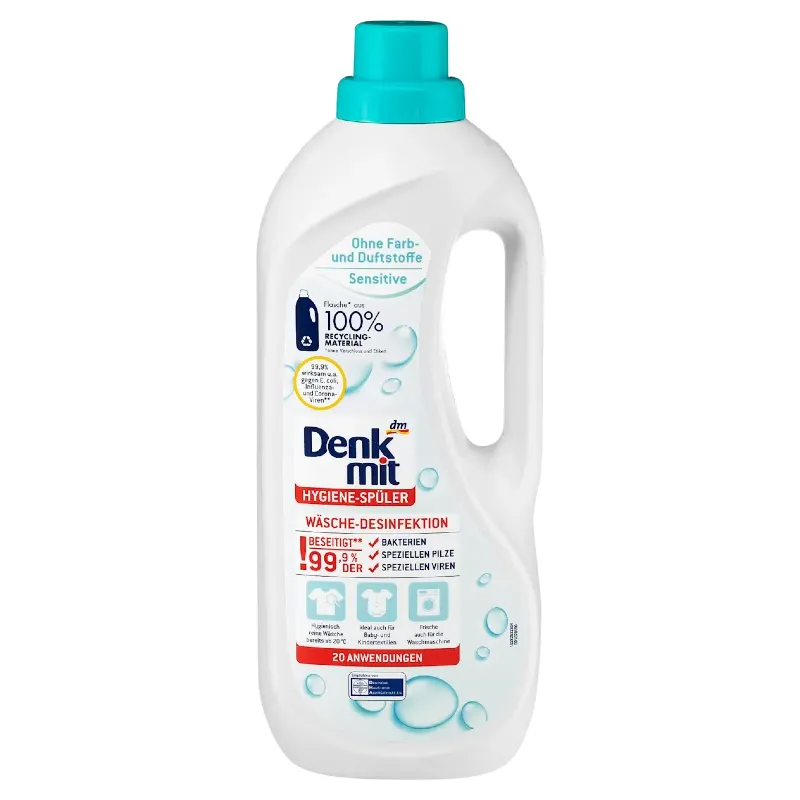 德國 DENKMIT DM 洗衣抗菌添加液1500ml|（無香款）