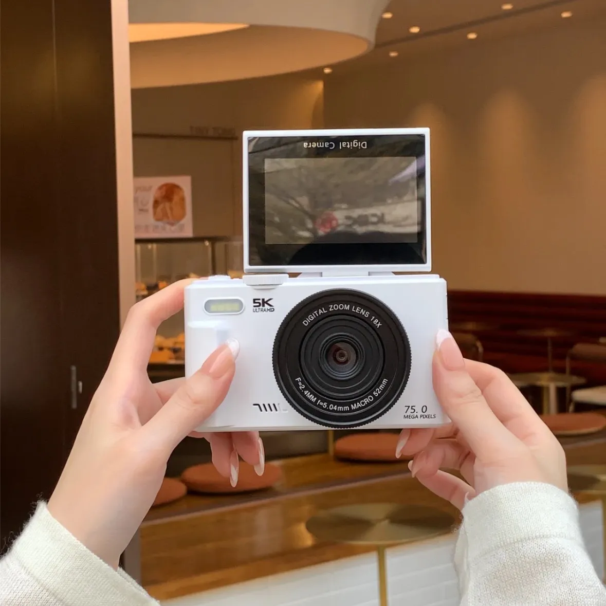 YZZCAM 翻轉螢幕 類單眼CCD相機 5K