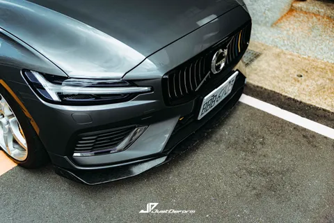 2019+ VOLVO S/V60 3Pic Front Lip