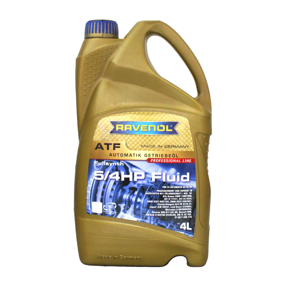 【缺貨】RAVENOL ATF 5/4 HP Fluid 全合成變速箱油 4L
