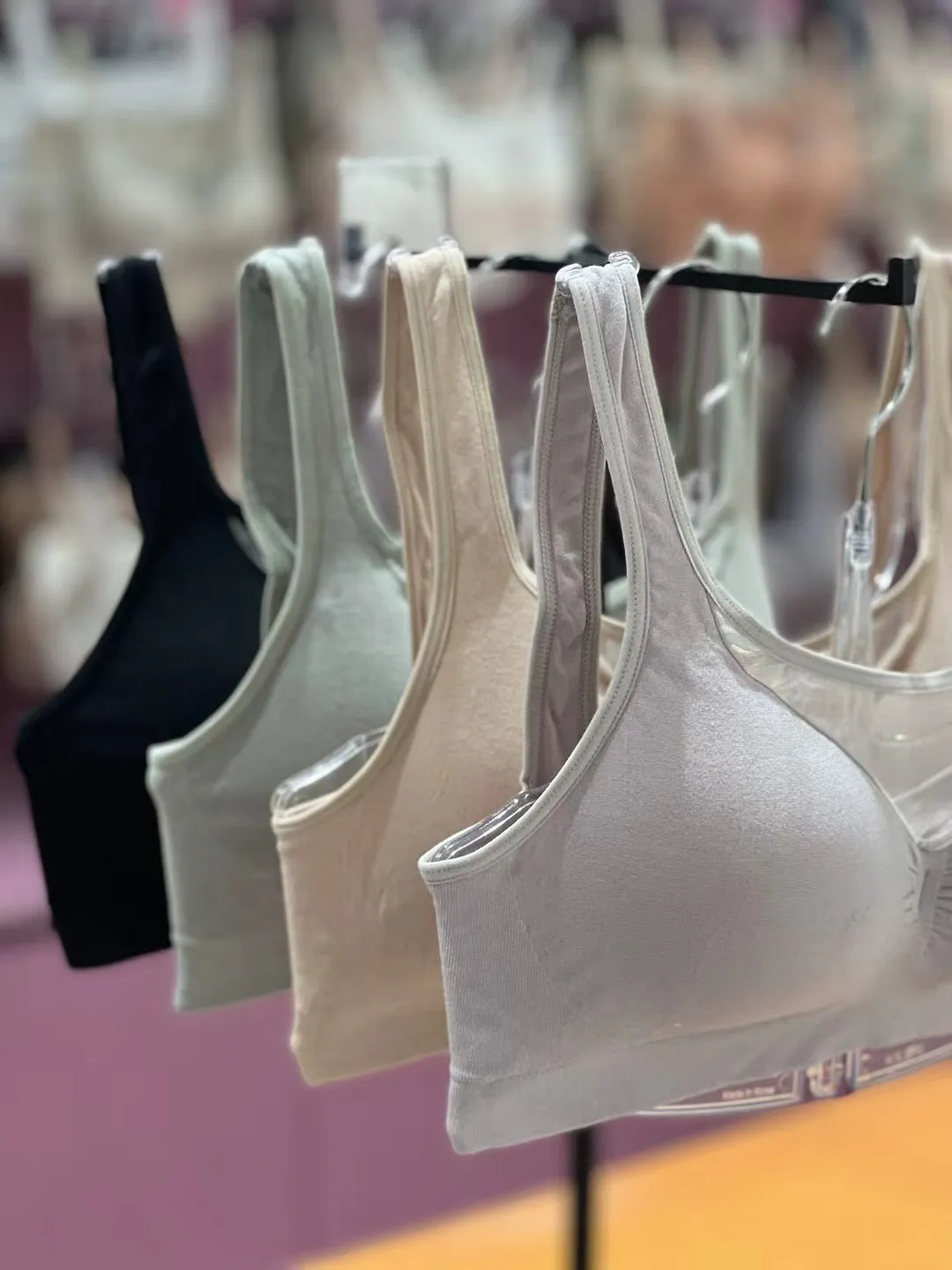 正韓空運Your123 性感薄絲360度無縫柔軟透氣內衣 S-XXL (4色)