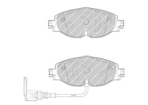 FERODO-PREMIER VOLKSWAGEN SPORTSVAN 159~/FDB4433 / 前來令
