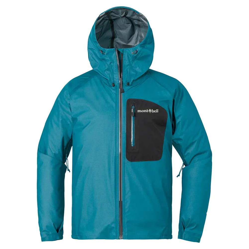 [montbell] Peak Shell GTX 風雨衣 女-松石藍 | 143g