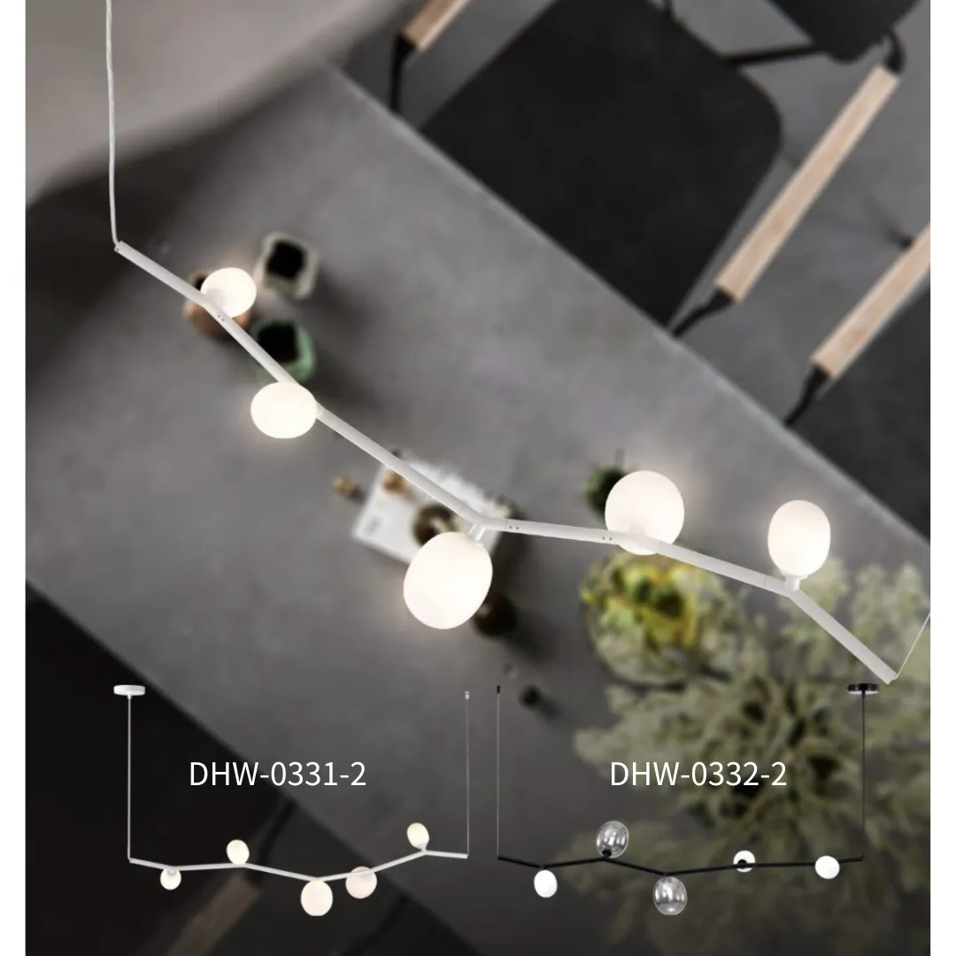 【鹿屋燈飾】DHW-0331.0332-2 玻璃吊燈