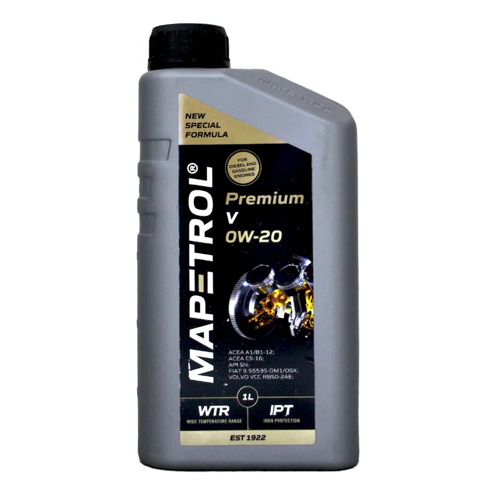 MAPETROL PREMIUM V 0W20 頂級全合成機油(買一箱送頂級汽油精)