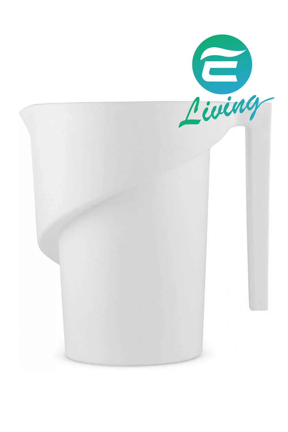ALESSI TWISTED MESSBECHER 螺旋形水壺 白色 #AGR01 W