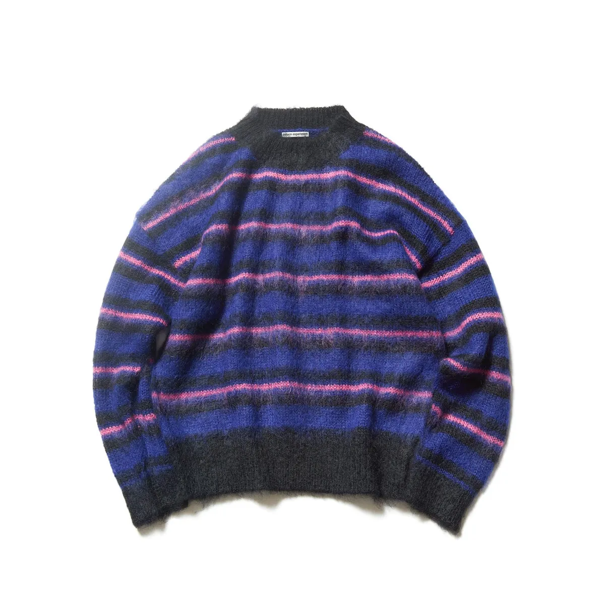 uniform experiment｜2024AW BRUSHED BORDER SWEATER