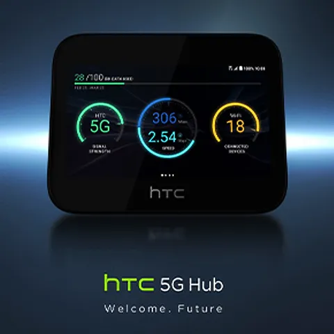 【HTC】5G HUB 網卡路由器 預購 全彩觸控 高速2.63G WIFI分享器 台灣全頻 4G H112-370 H122-373