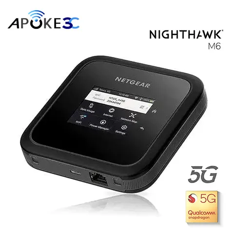 【Netgear】M6 MR6110-1S4MES 5G 移動路由器 Nighthawk 觸控螢幕 WiFi6 高達 3600Mbps 行動 ...