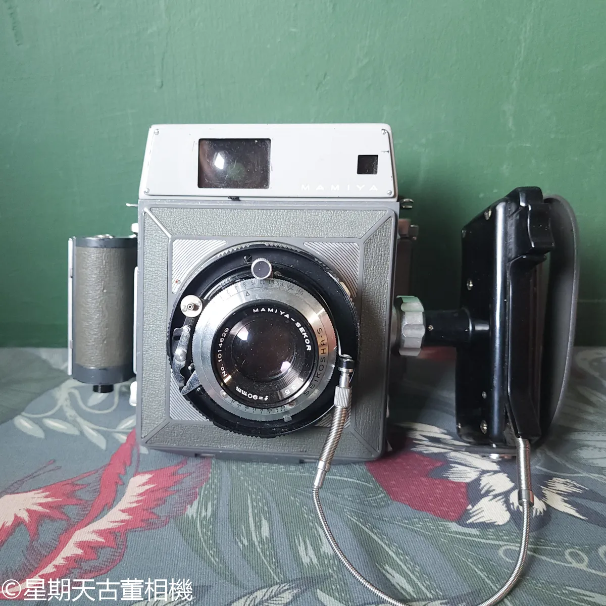 Mamiya Press + 6x7機背+ 90mm f3.5底片相機