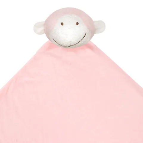 ANGEL DEAR Nap Blanket (Pink monkey)