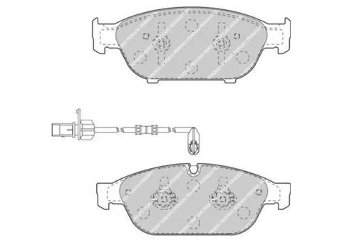 FERODO-PREMIER AUDI A6 ALLROAD 123~ (4GH,4G)/FDB4397 / 前來令