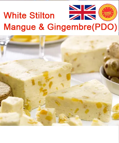 White Stilton Mangue & Gingembre(PDO)英國史帝頓芒果甜薑半硬質乳酪