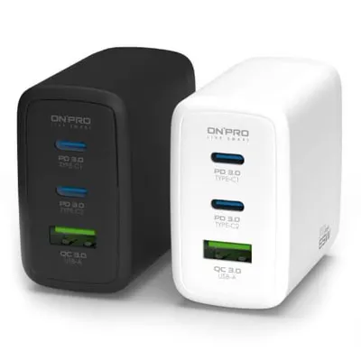 ONPRO UC-GAN65W Pro PD65W 3孔 氮化鎵GaN PD超急速充電器 Pro版