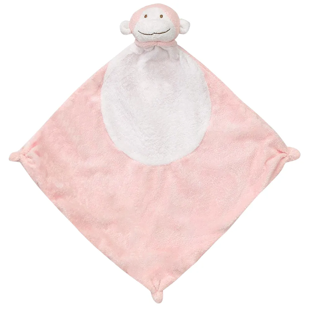 ANGEL DEAR Lovie Blankie (Pink monkey)