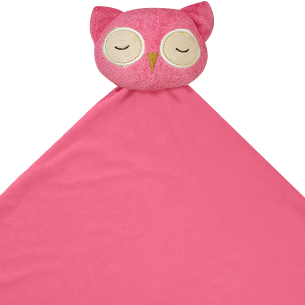 ANGEL DEAR Nap Blanket (Pink owl)