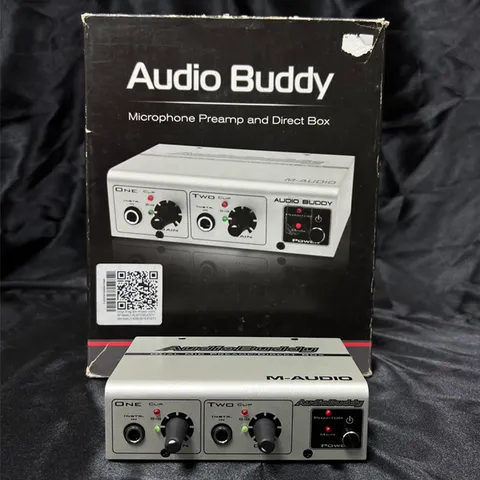 【福利品】M-Audio Audio Buddy 麥克風放大前級 Microphone Preamp
