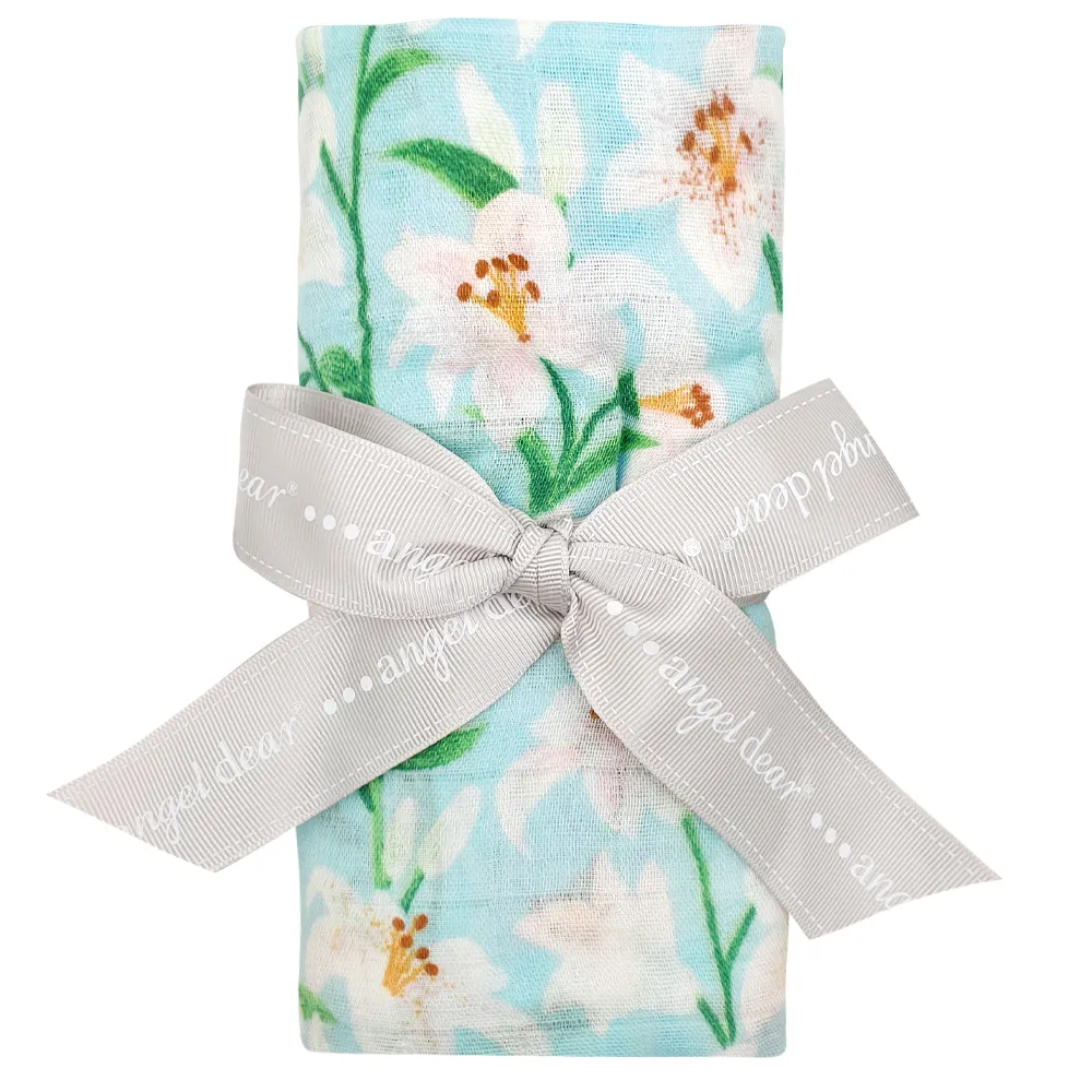 ANGEL DEAR Bamboo Muslin Swaddle (Lilly)