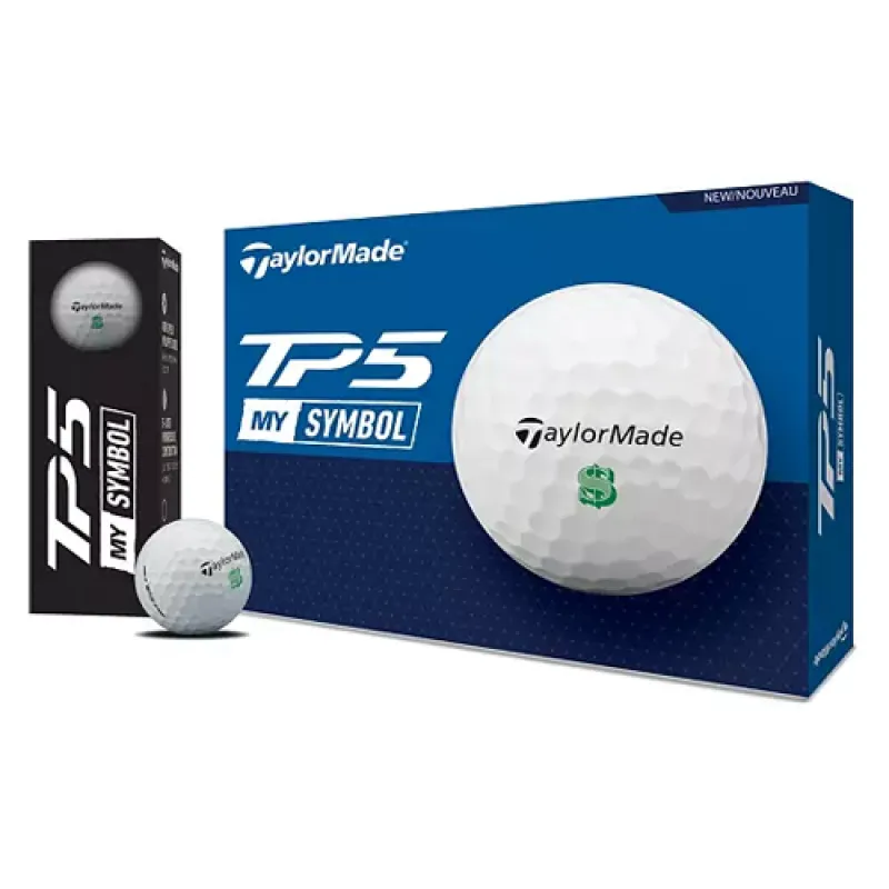 TaylorMade 泰勒梅 TP5五層球 (Dollar$)