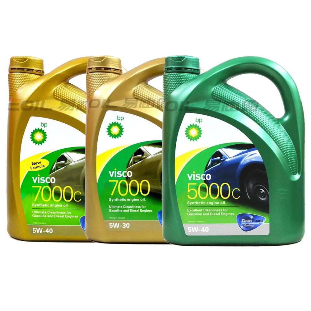 【全部缺貨】BP VISCO 5000C/7000/7000C 5W30/5W40 高效能 合成機油 4L