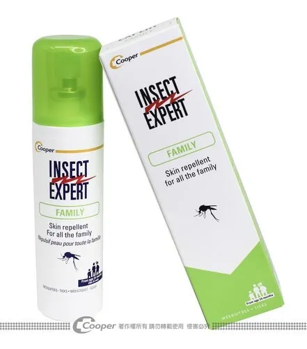 法國 Cooper 禦叮長效防蚊液 Insect Expert Family-100ml