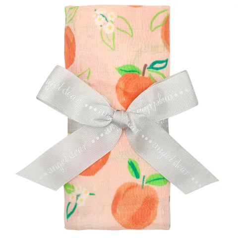ANGEL DEAR Bamboo Muslin Swaddle (Pretty Peaches)