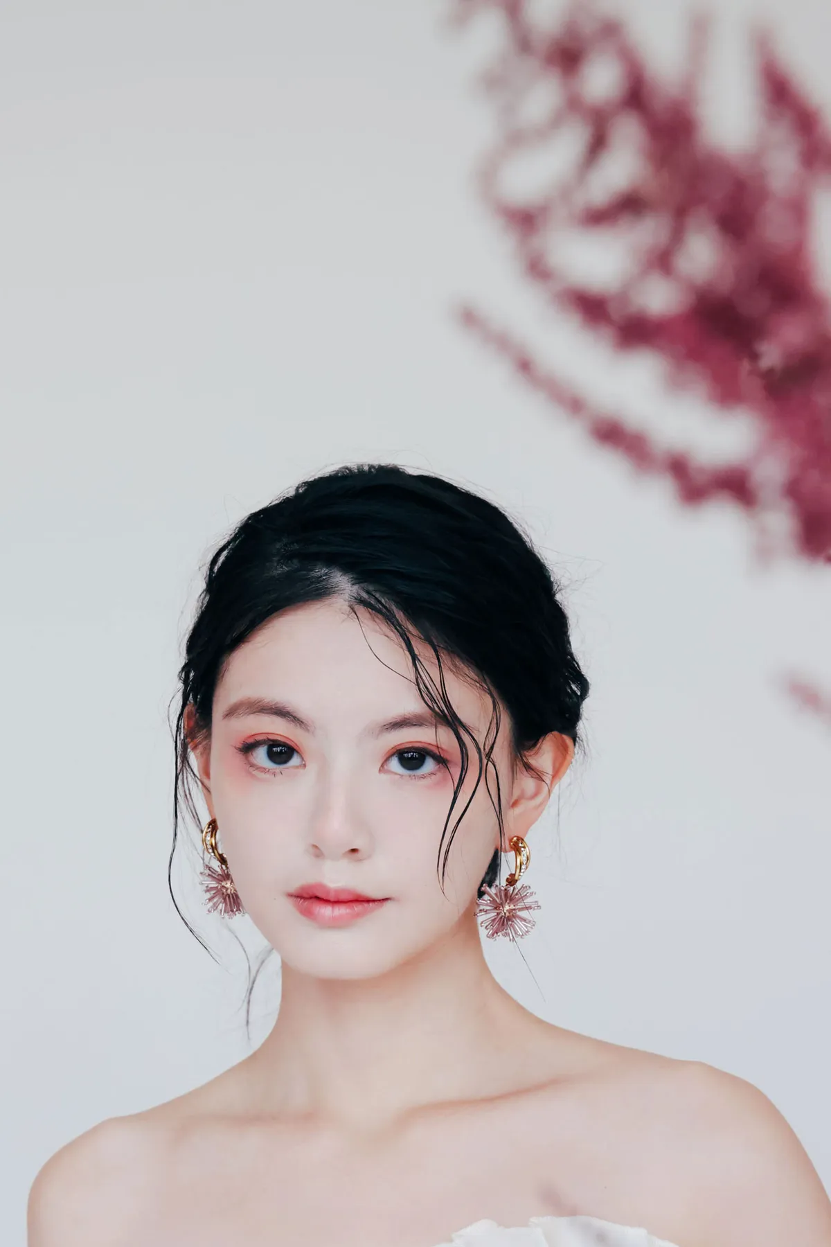 COR-DATE｜閃耀煙花耳環｜紫