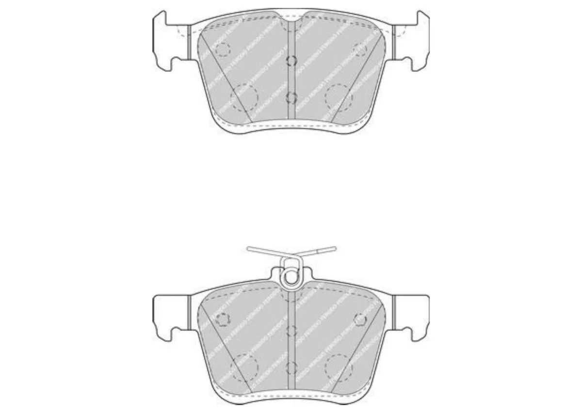 FERODO-PREMIER VOLKSWAGEN TOURAN 159~ (5T1)/FDB4434 / 後來令