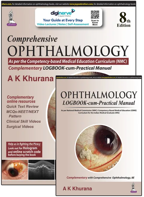 Comprehensive Ophthalmology (with Logbook-cum-Practical Manual)