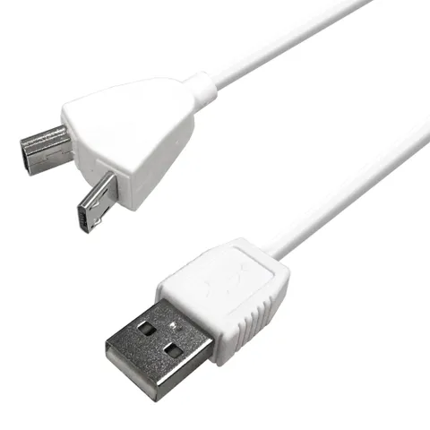 Archgon USB2.0 Micro B+ Mini B to USB A Two-in-one OTG computer cable
