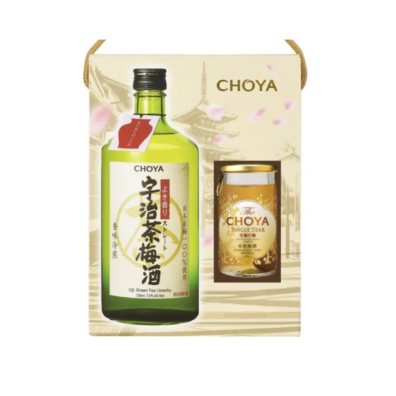 CHOYA 宇治茶梅酒禮盒