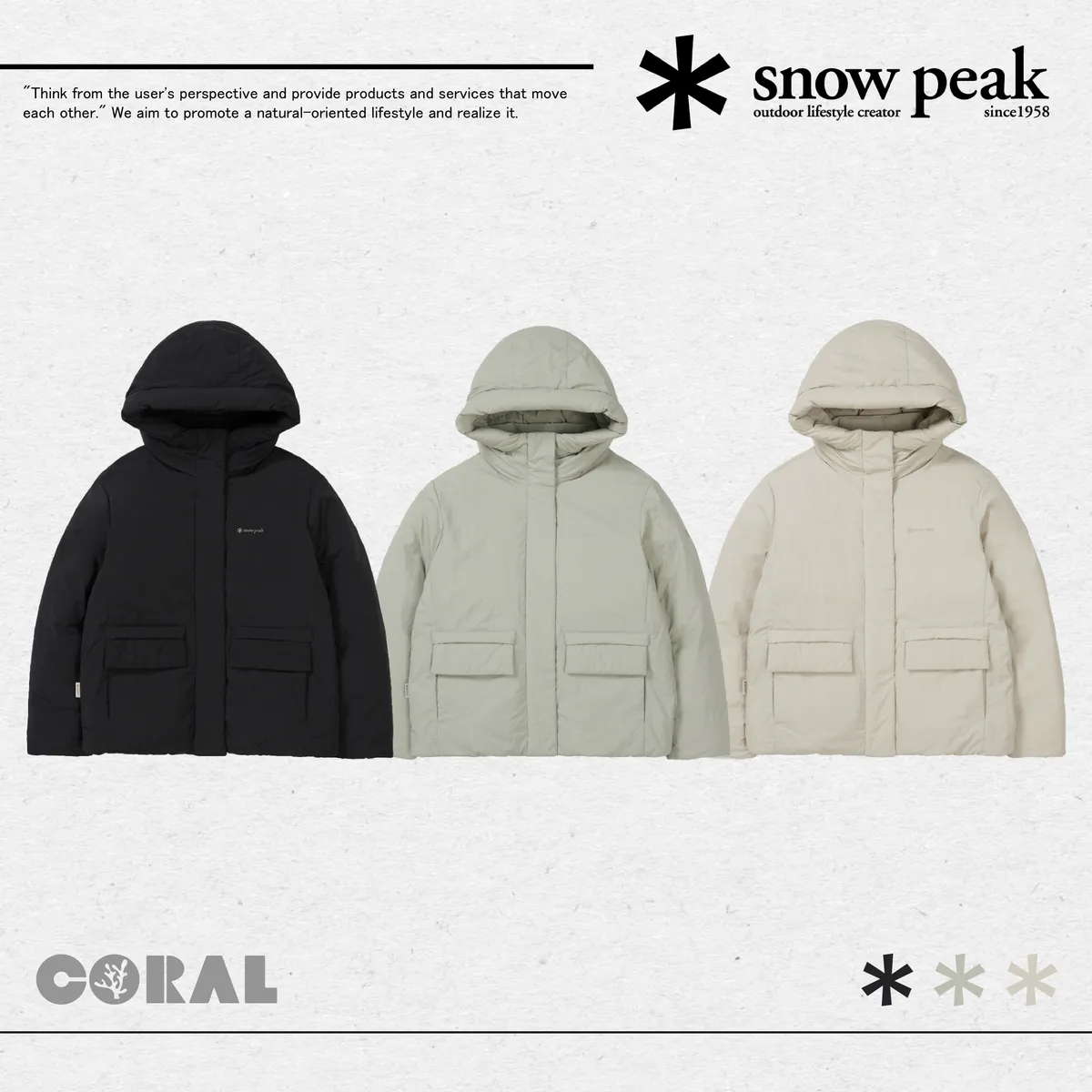 秋冬新品 7折預購開跑🍂 SNOW PEAK 25FW 女款連帽重磅羽絨外套 City Camper Women's Hood Heavy ...