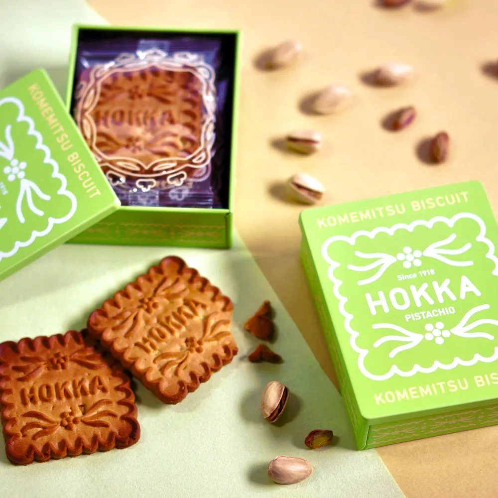 * 現貨＋預購 * 日本直送 日本限定 hokka 開心果迷你鐵盒