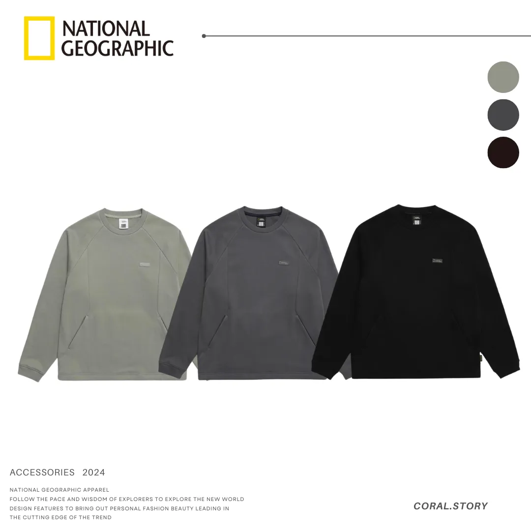 秋冬7折預購中 NATIONAL GEOGRAPHIC CAPH LOGO 衛衣 N243USW210