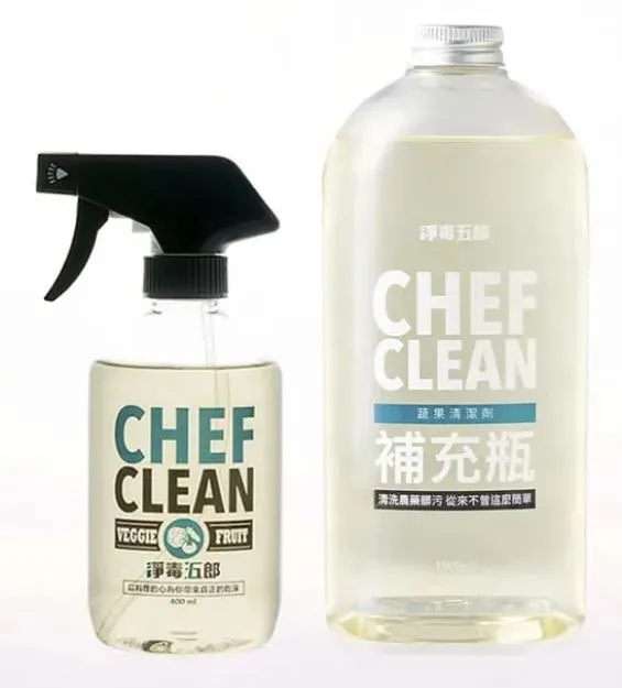 淨毒五郎 CHEF CLEAN 蔬果清潔劑 清潔劑 洗碗 洗奶瓶 洗奶嘴 洗水果 蔬菜