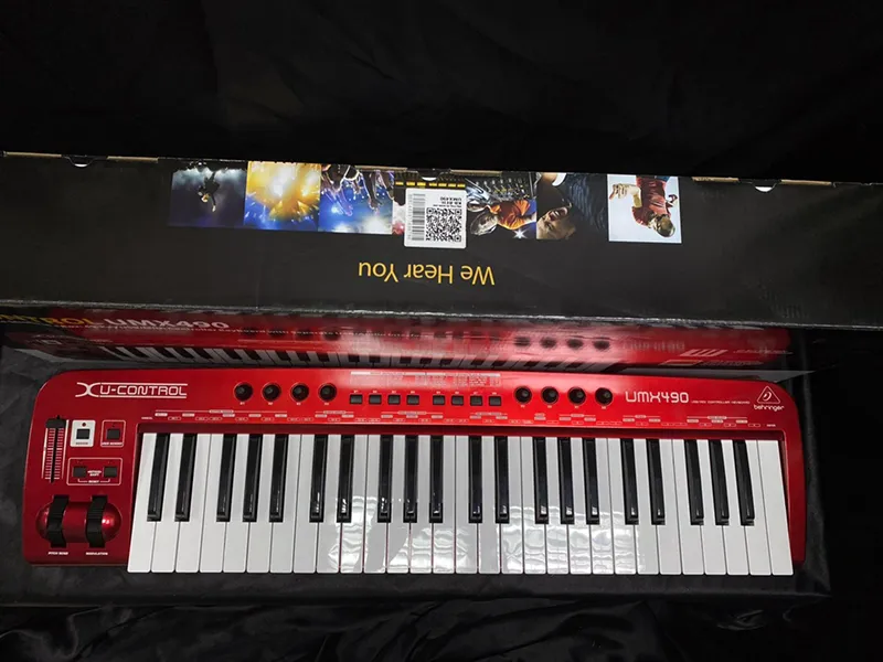 【福利品】Behringer U-Control UMX490 MIDI 鍵盤 49鍵 Keyboard